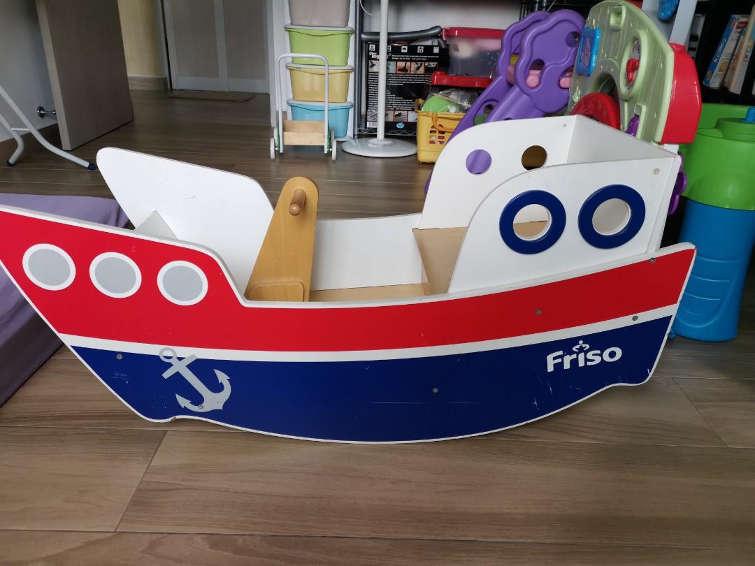 Rocking boat, Babies & Kids, Infant Playtime on Carousell