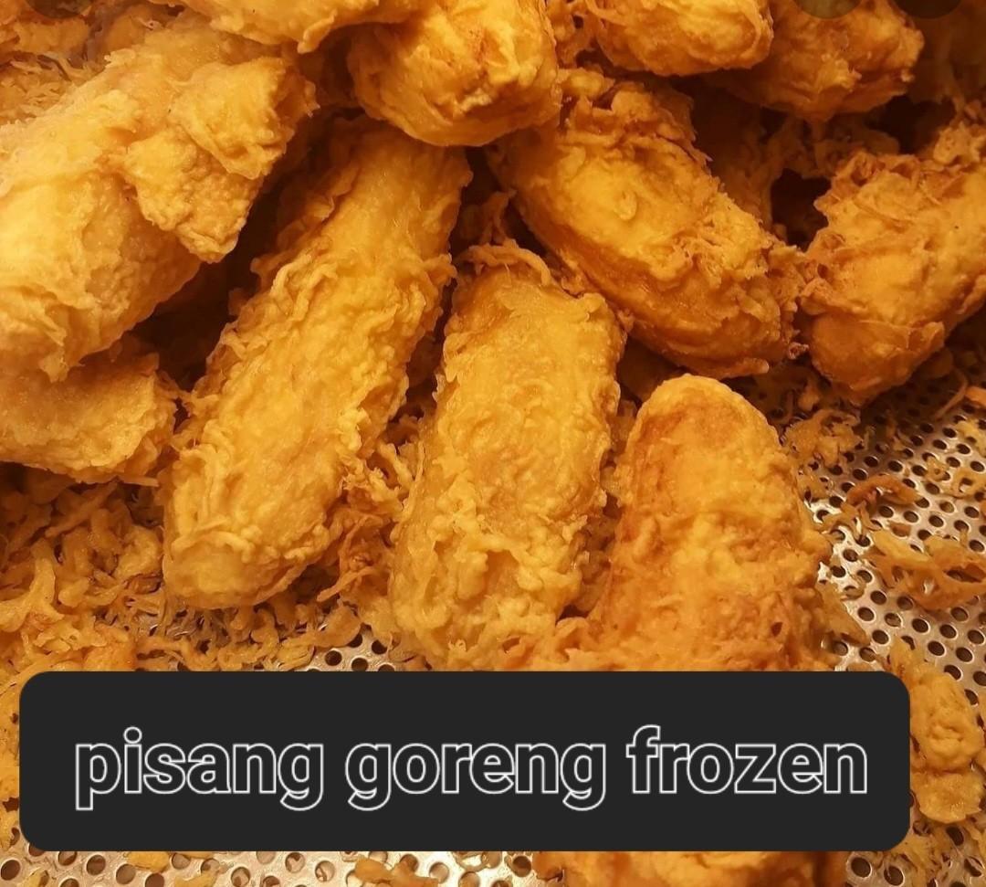 Frozen pisang goreng, Food & Drinks, Chilled & Frozen Food on Carousell
