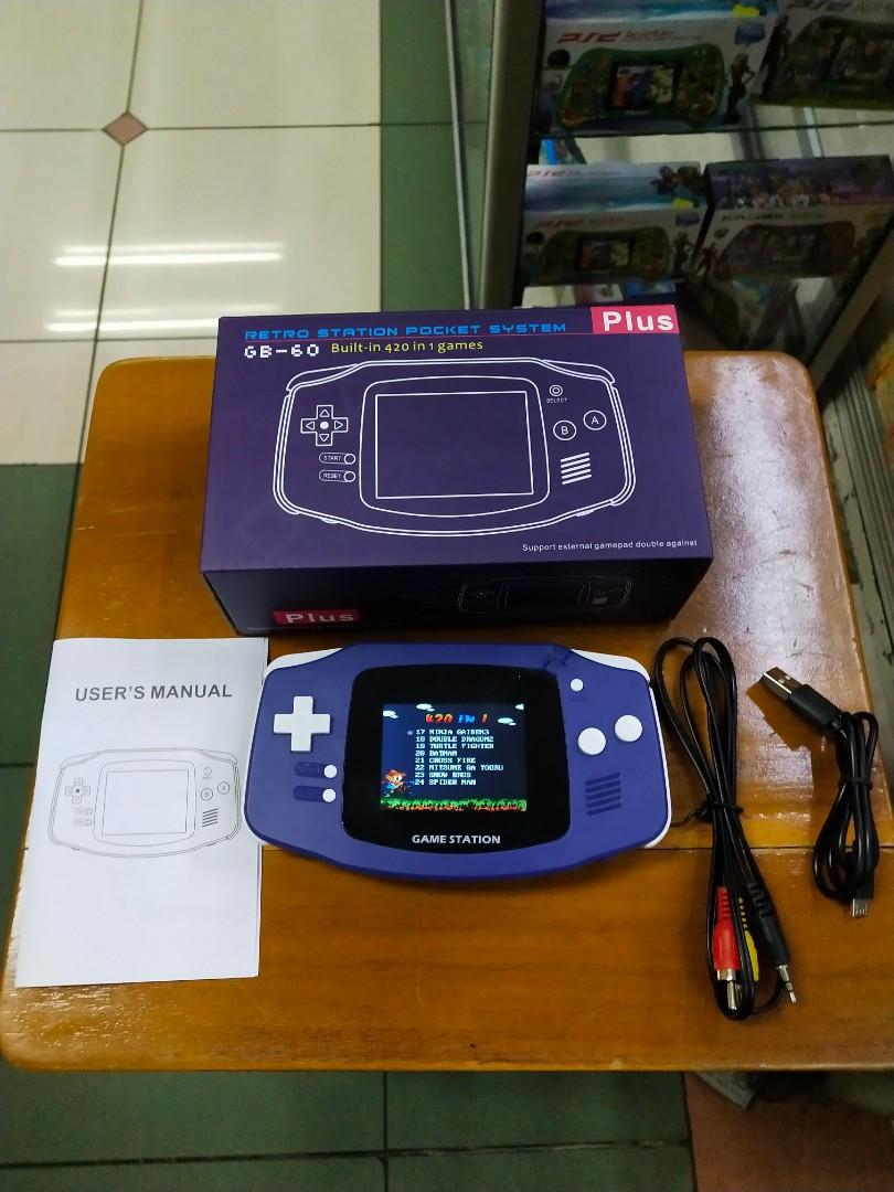 GAME RETRO STATION POCKET SYSTEM 420IN 1, Video Game, Konsol di Carousell
