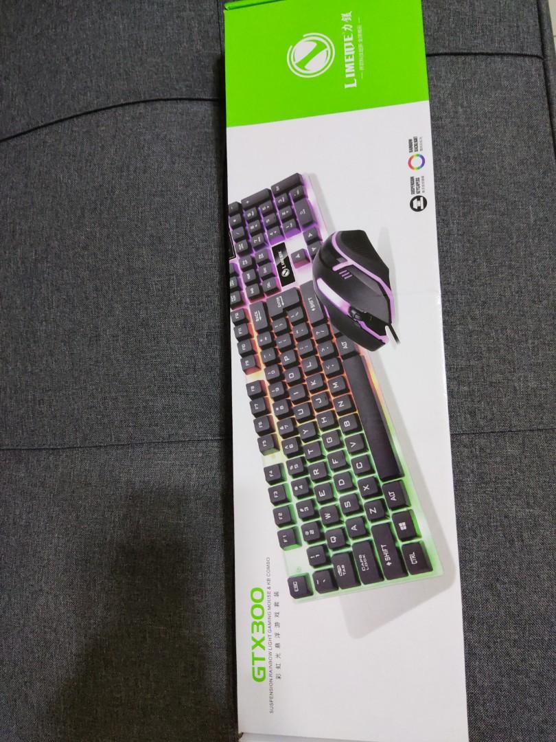 GTX 300 Gaming keyboard and mouse, Computers & Tech, Parts ...