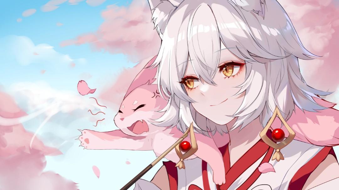 WTS Genshin Impact Kitsune Saiguu Cosplay, Hobbies & Toys, Memorabilia ...