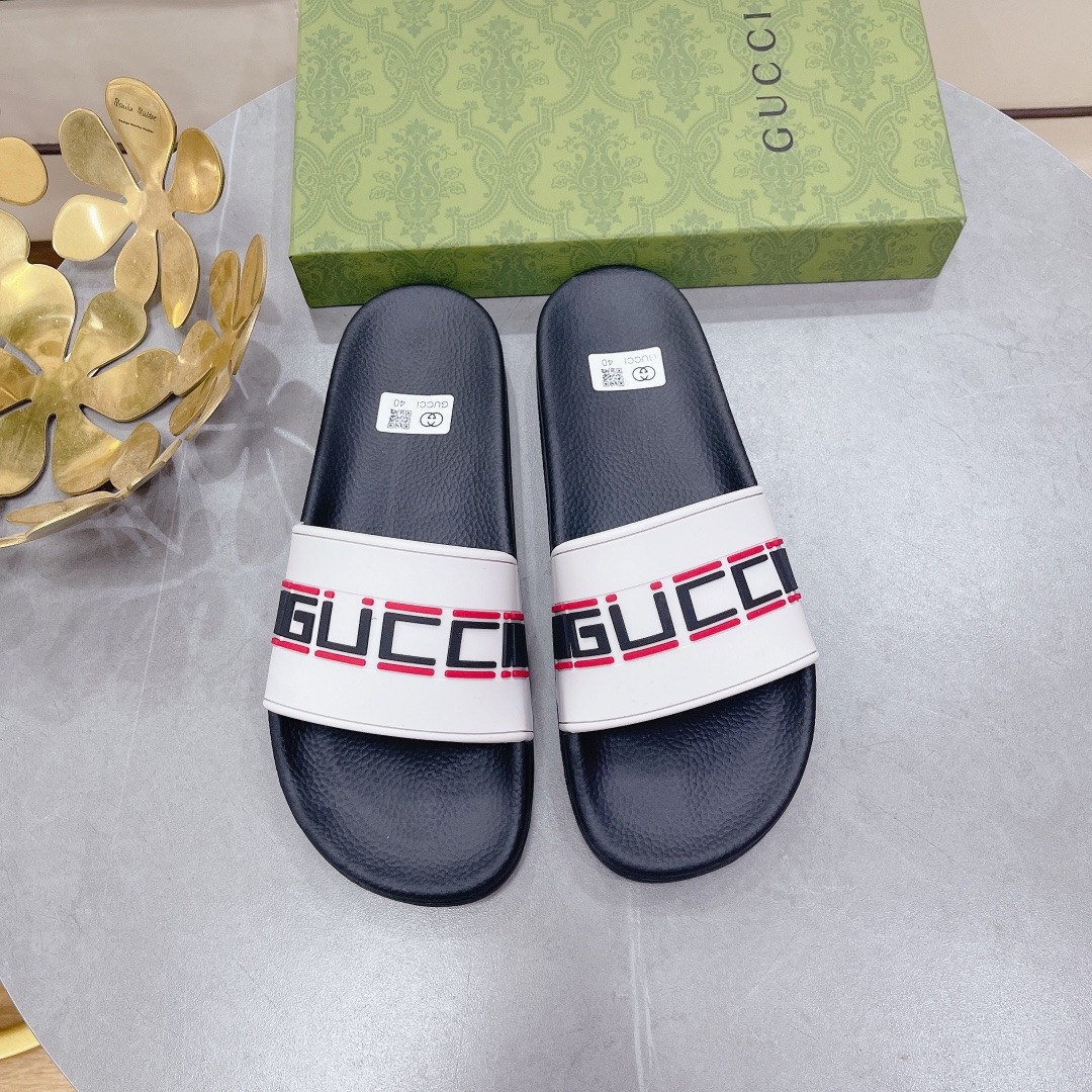 GG SLIDES, Men's Fashion, Footwear, Flipflops and Slides on Carousell