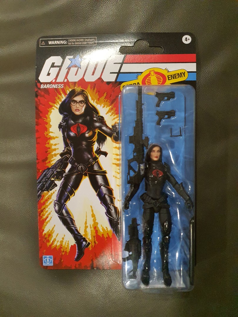 G.I.Joe Classified Baroness retro collection card, Hobbies & Toys, Toys ...