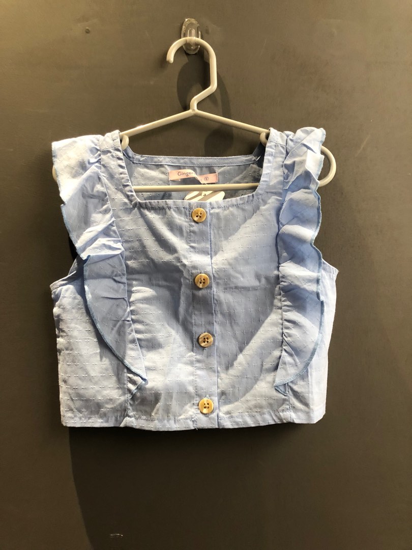 Gingersnaps coords blue, Babies & Kids, Babies & Kids Fashion on Carousell