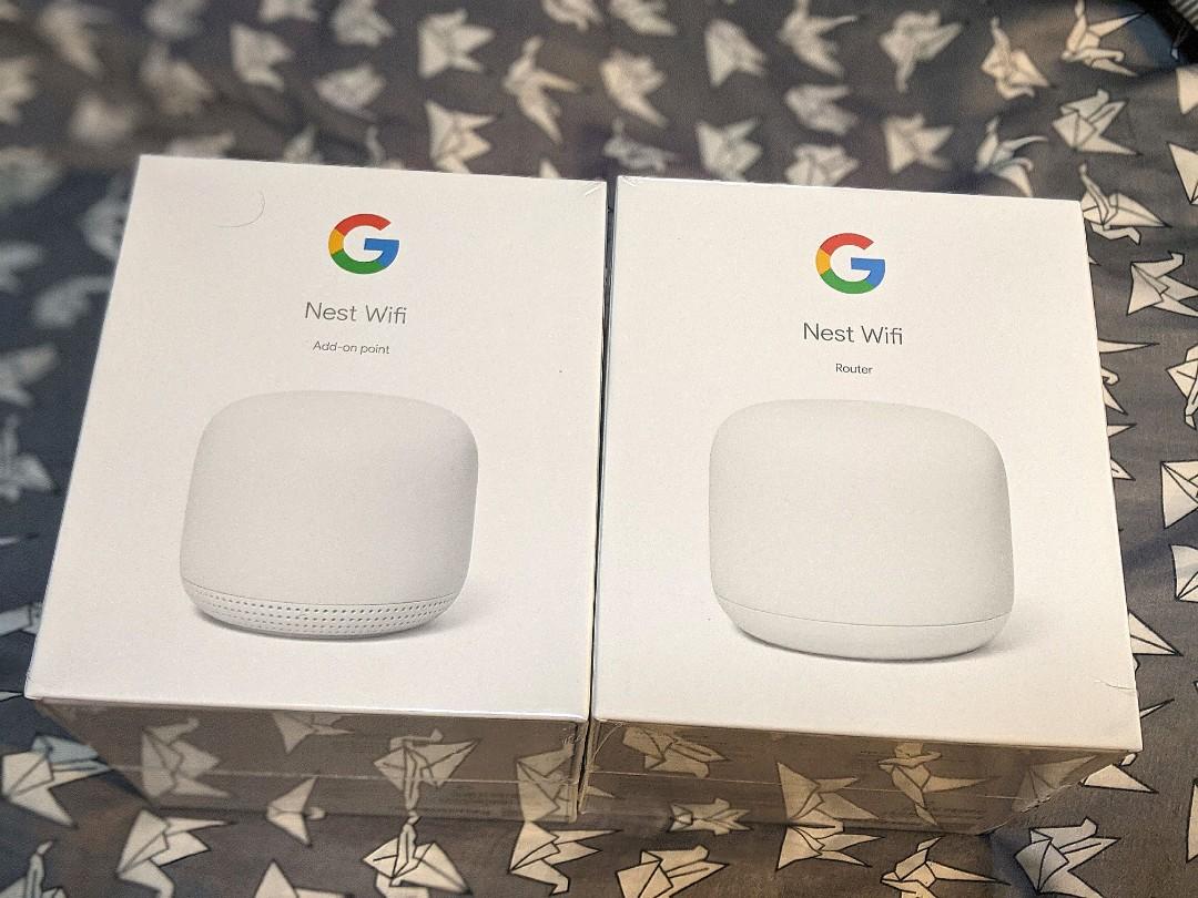 Google Nest Wi Fi Plus 1 add on nest Point, Computers & Tech, Parts & Accessories, Networking on ...