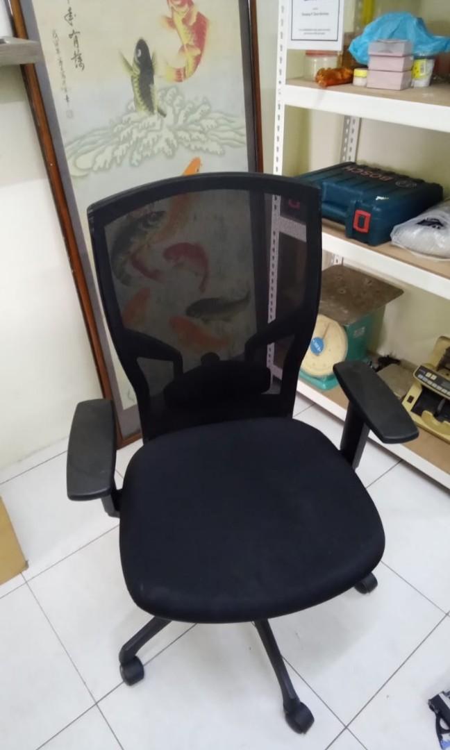 Grade B Office Chairs (10 units), Furniture & Home Living, Furniture ...