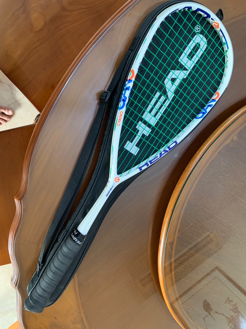 Head Squash Racquet - Graphene XT CYANO, Sports Equipment, Sports ...