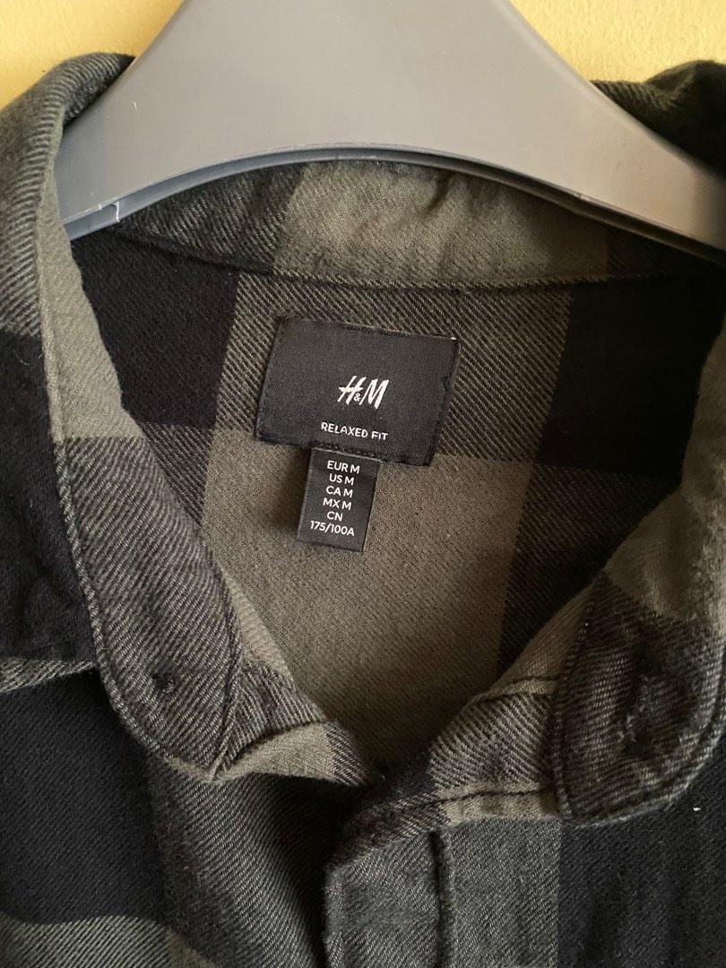 H&M long sleeve for men, Men's Fashion, Tops & Sets, Formal Shirts on ...