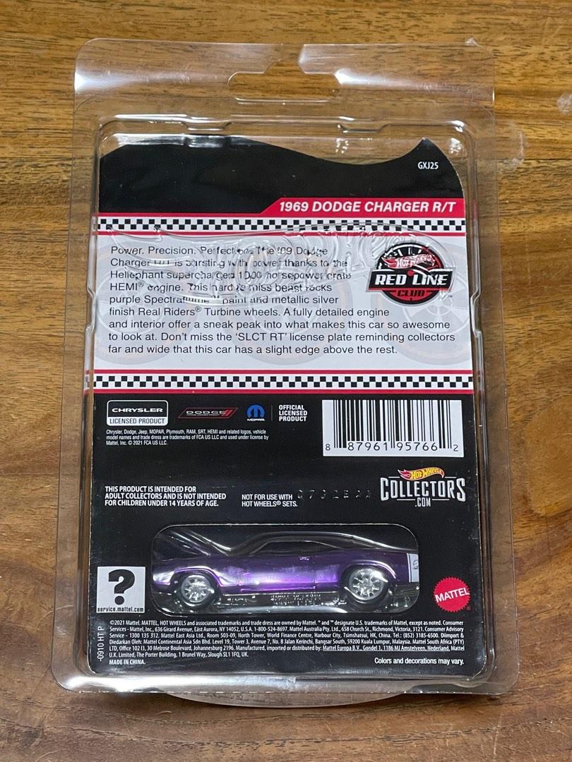Hot Wheels Red Line Club RLC Selections Dodge Charger R/T 2021, Hobbies ...