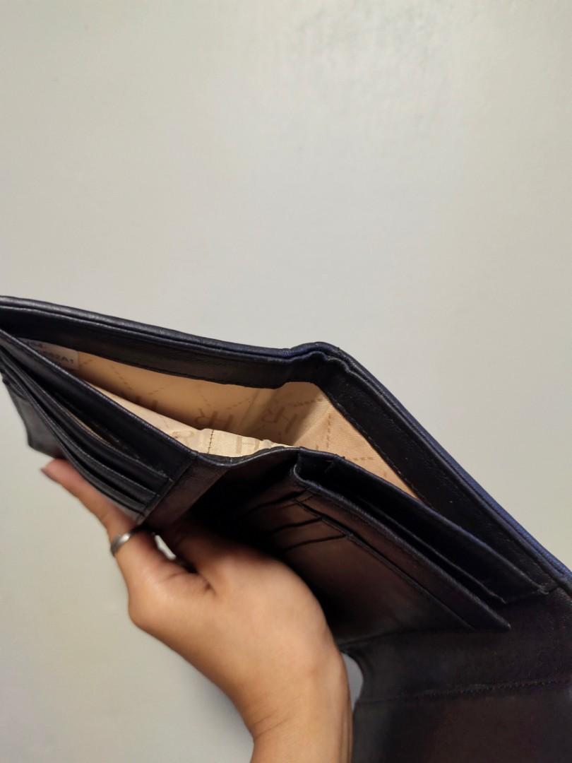 HR Helena Rubinstein Vintage Leather Wallet, Luxury, Bags & Wallets on Carousell