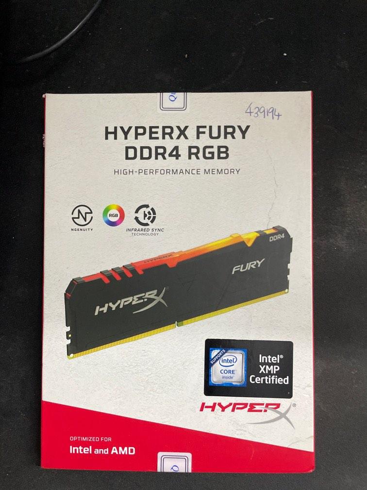 HyperX Ram DDR4 8GB RGB, Computers & Tech, Parts & Accessories ...