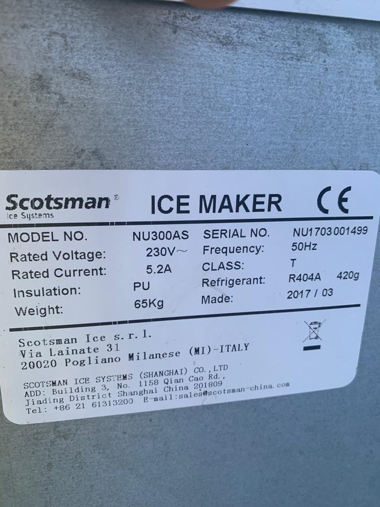 Ice maker - Scotsman brand, TV & Home Appliances, Kitchen Appliances ...