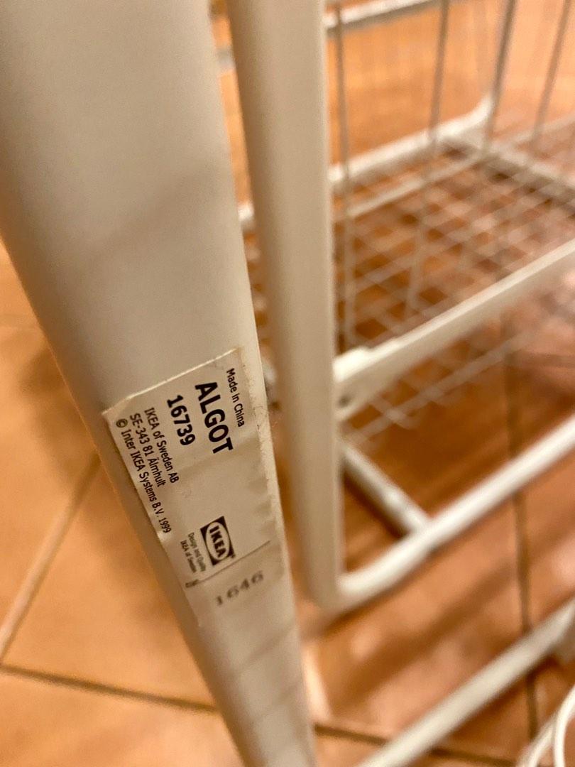 IKEA Algot Frame & Baskets, Furniture & Home Living, Furniture, Shelves ...