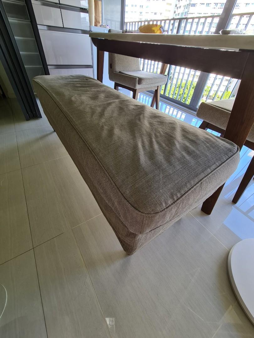 Ikea stocksund sofa bench, Furniture & Home Living, Furniture, Tables ...