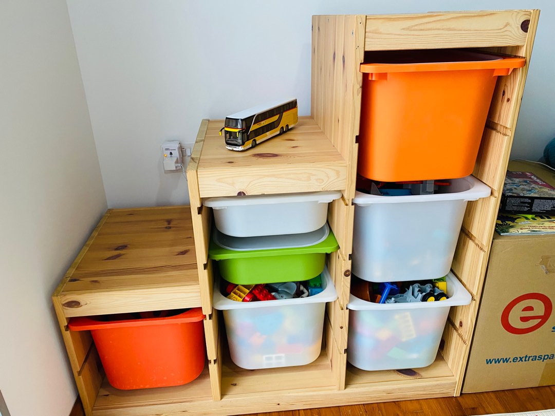 Ikea TROFAST shelves combination, Babies & Kids, Baby Nursery & Kids ...