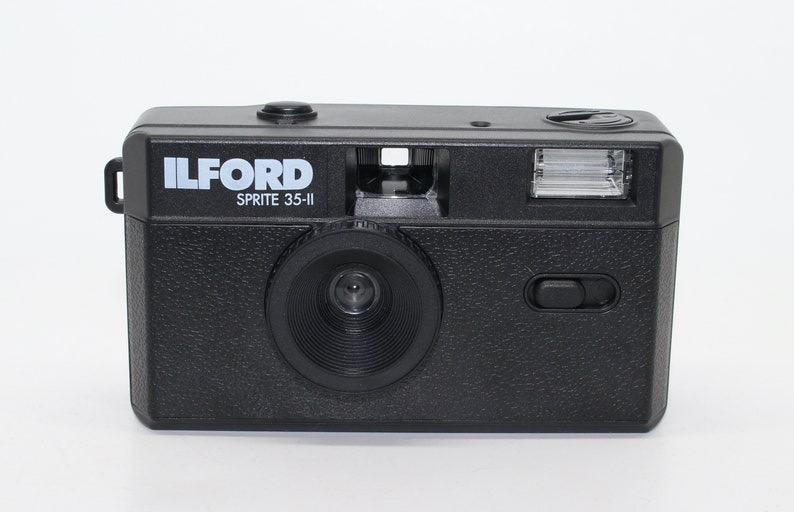 Ilford Sprite 35-II 35mm Film Reusable Compact Camera in Black – Retro ...