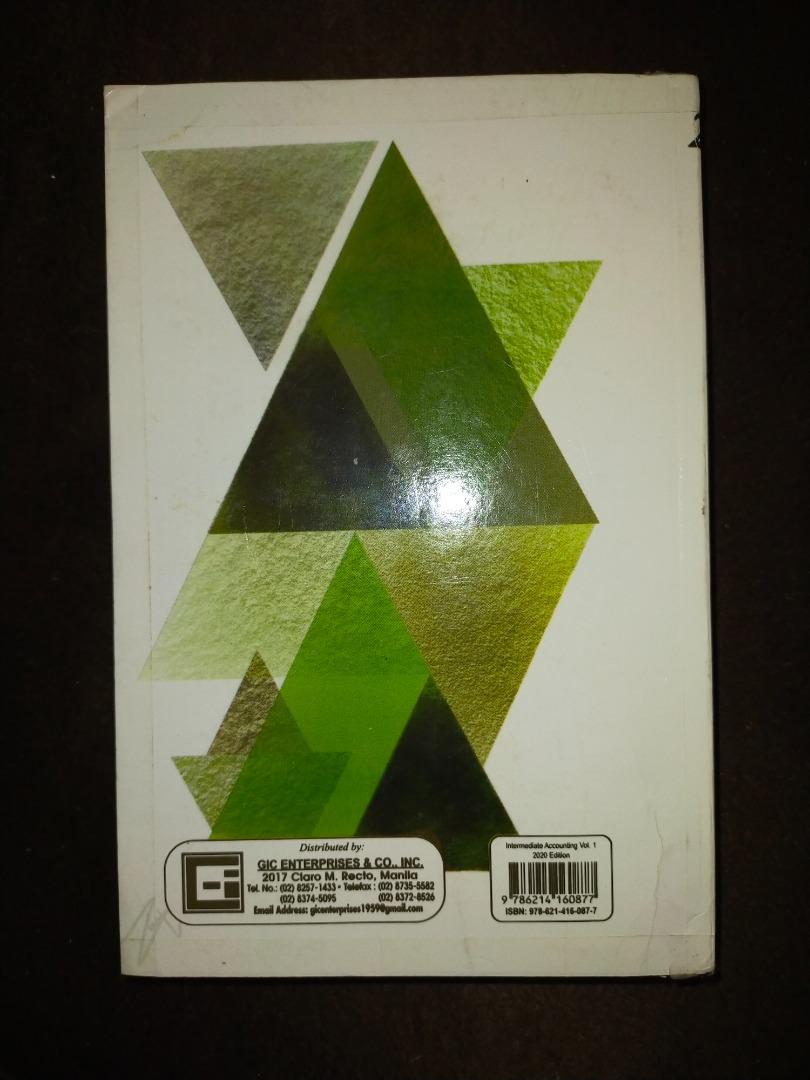 Intermediate Accounting Vol. 1 (2020 Edition) by Conrado T. Valix, Jose ...