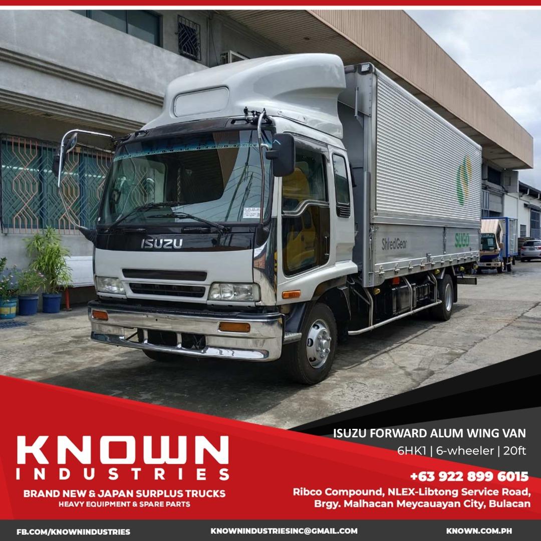 ISUZU FORWARD ALUMINUM WING VAN, Special Vehicles, Heavy Vehicles on ...