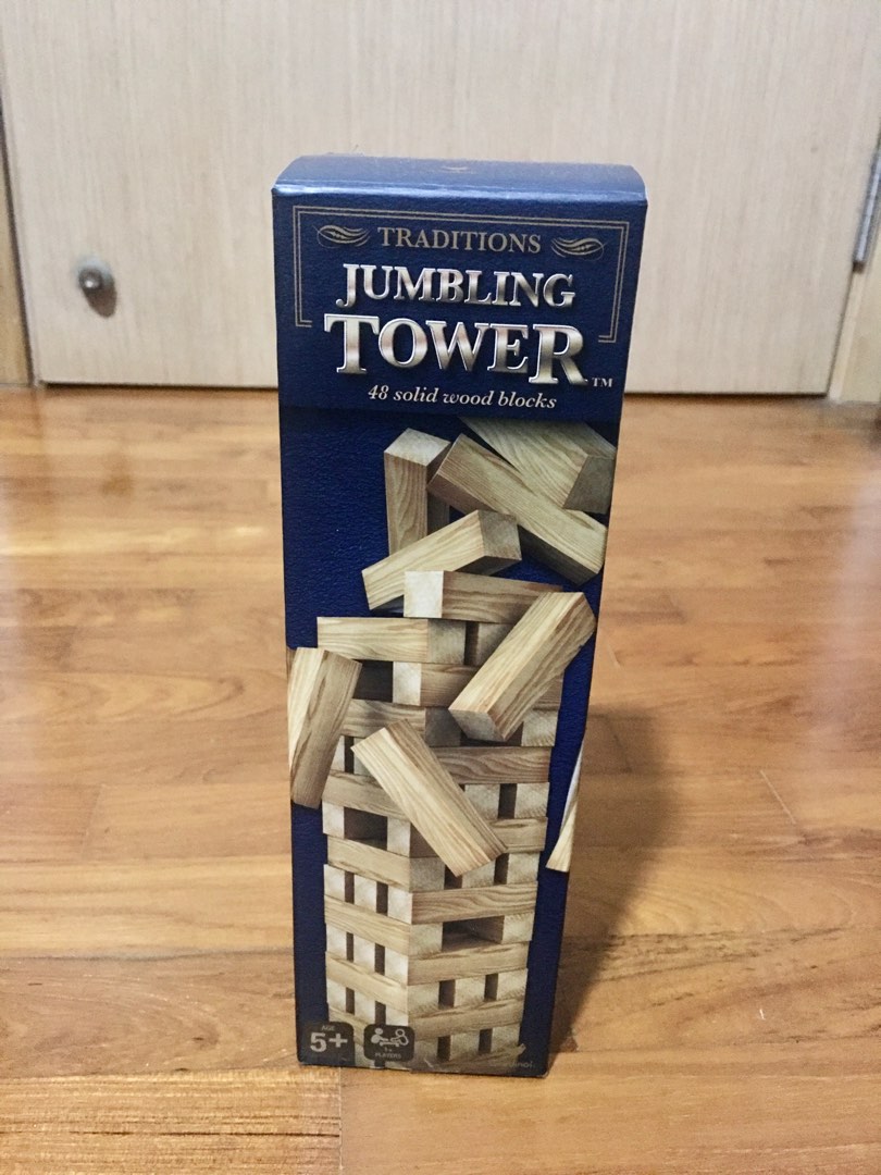 Jenga Blocks/ Jumbling Tower, Hobbies & Toys, Toys & Games on Carousell