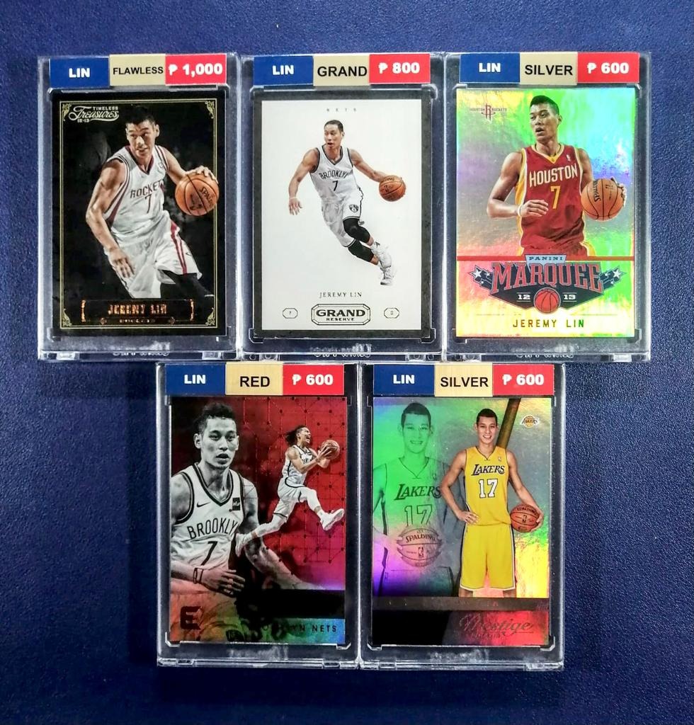 Jeremy Lin Panini Timeless Treasures, Grand Reserve, Marquee ...