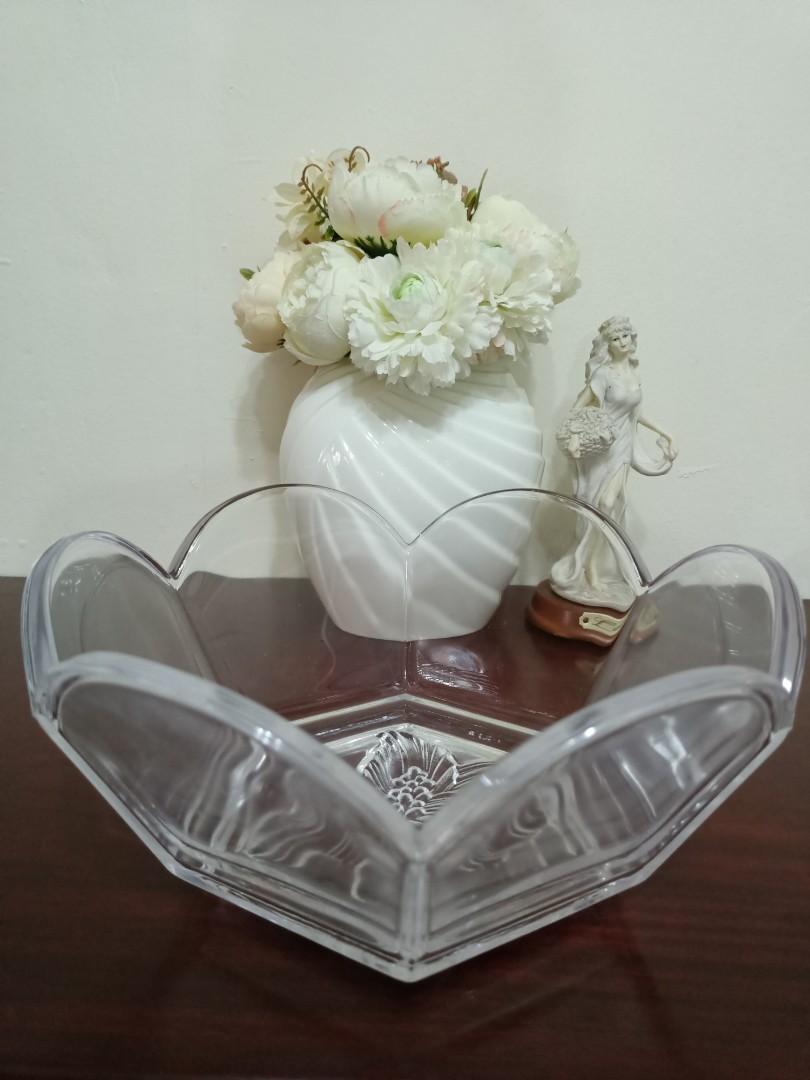 Kagami Crystal Bowls, Furniture & Home Living, Kitchenware & Tableware ...