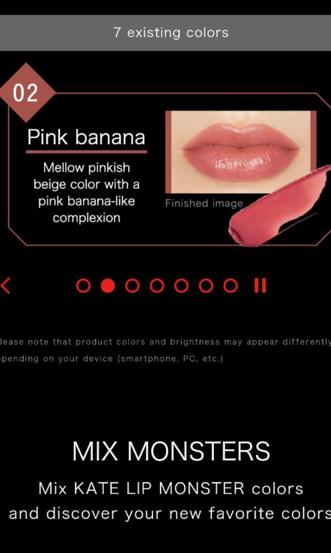 Kate Lip Monster Lipstick, Beauty & Personal Care, Face, Makeup on ...