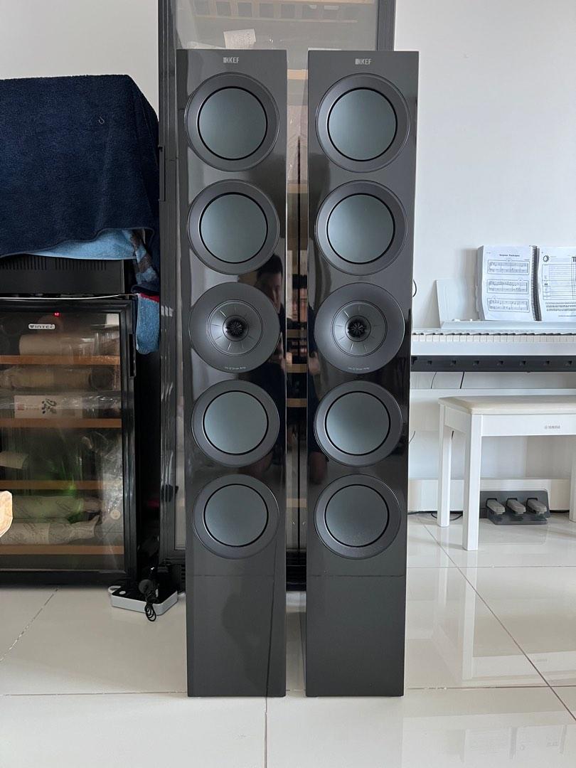 Kef R11 Flagship three-way audiophile floorstander speakers, Audio ...