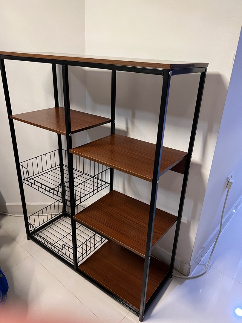 Kitchen rack storage organized, Furniture & Home Living, Furniture ...