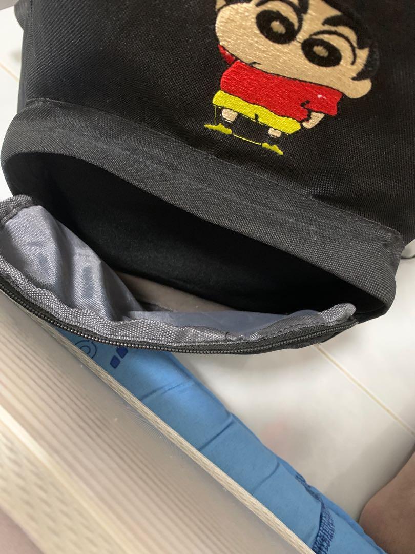 korean shinchan bag, Men's Fashion, Bags, Backpacks on Carousell