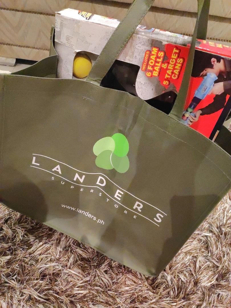 Landers Superstore grocery shopping bag, Women's Fashion, Bags & Wallets, Tote Bags on Carousell