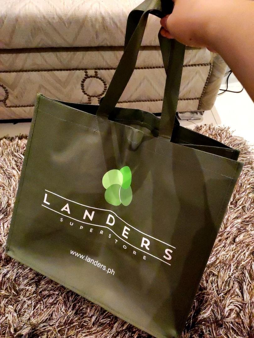 Landers Superstore grocery shopping bag, Women's Fashion, Bags & Wallets, Tote Bags on Carousell
