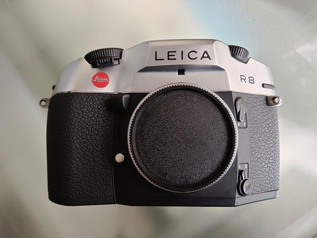 Leica R8 silver SLR body, Photography, Cameras on Carousell