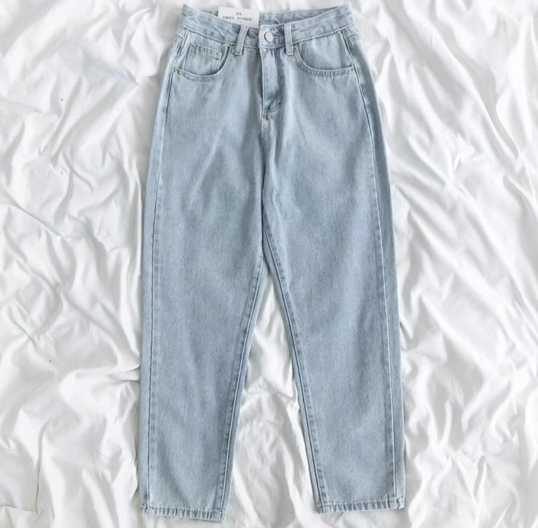 Light Denim Jeans, Women's Fashion, Bottoms, Jeans & Leggings on Carousell