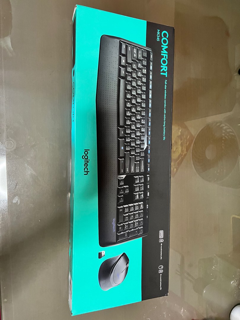 Logitech MK345 (wireless keyboard and mouse), Computers & Tech, Parts & Accessories, Computer ...