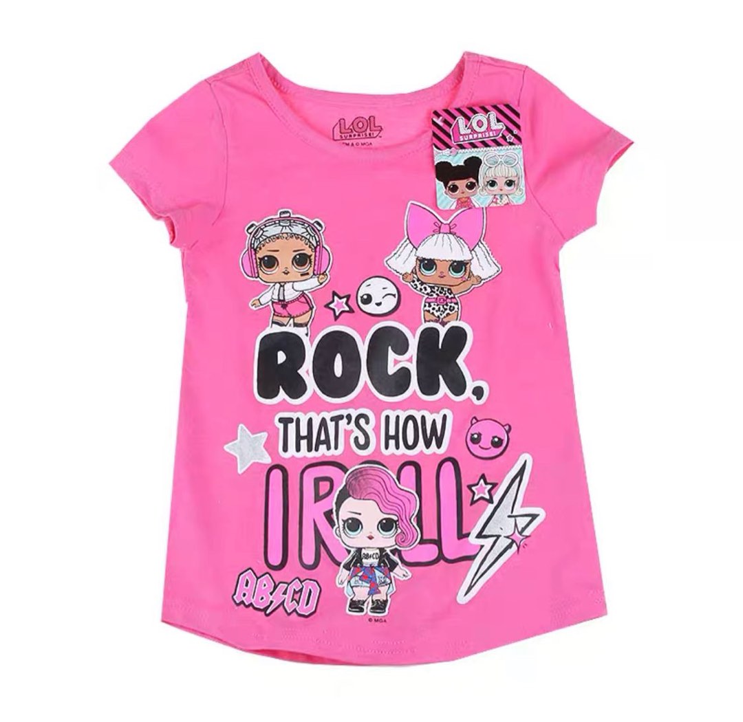LOL Surprise Tee, 兒童＆孕婦用品, 嬰兒及小童流行時尚 - Carousell