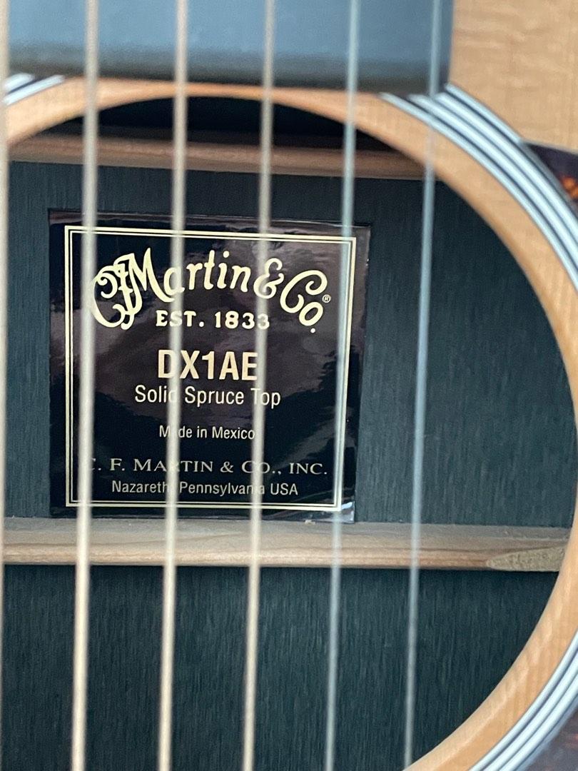 Lovely Martin DX-1AE - rare deal, Hobbies & Toys, Music & Media ...