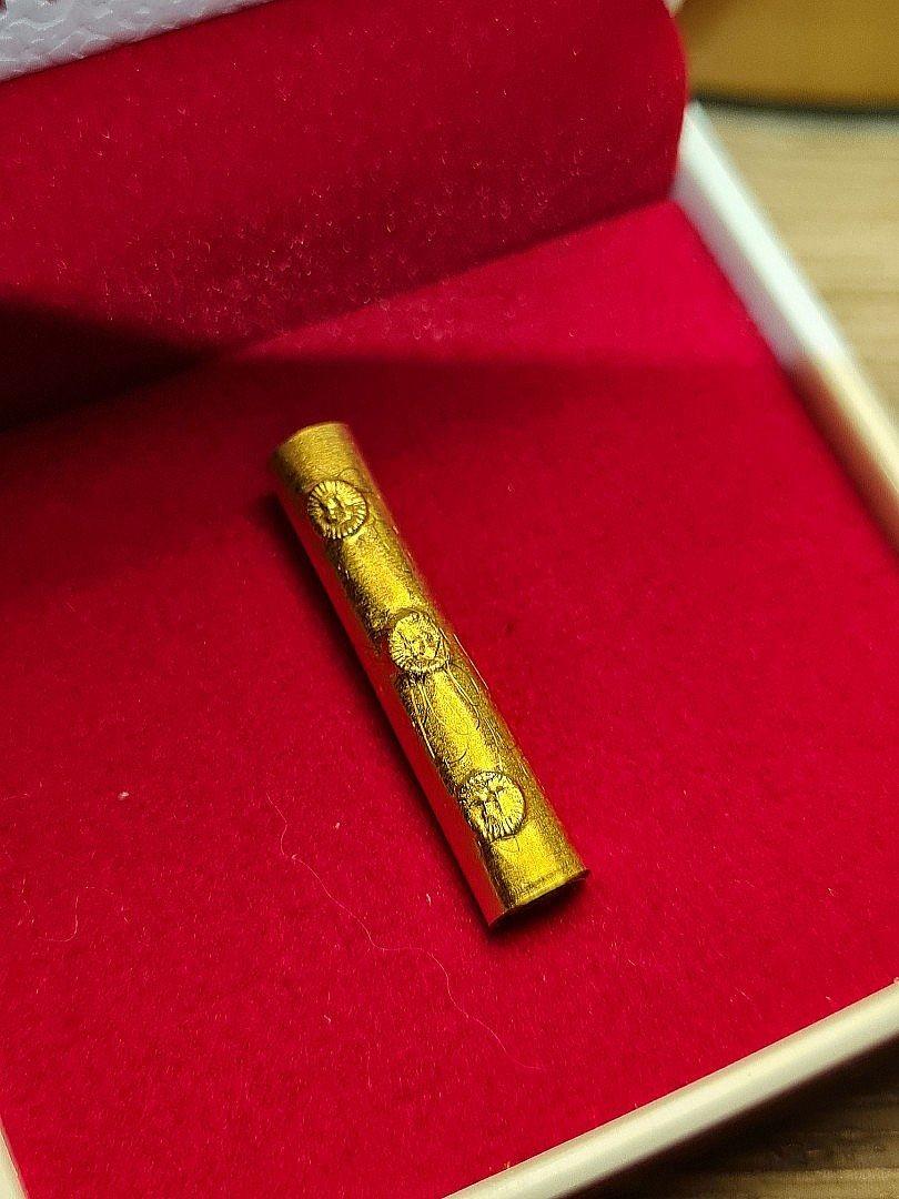 LP Wara Wat Pho Thong gold Takrut B.e2562, Hobbies & Toys, Memorabilia ...