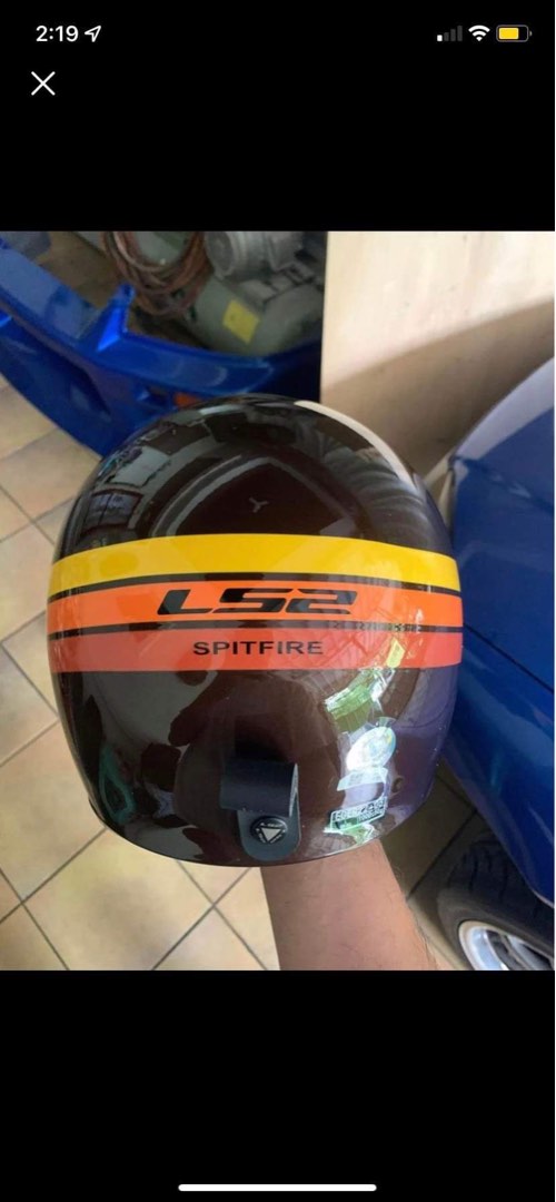 LS2 Spitfire Helmet Large, Motorbikes, Motorbike Parts & Accessories ...