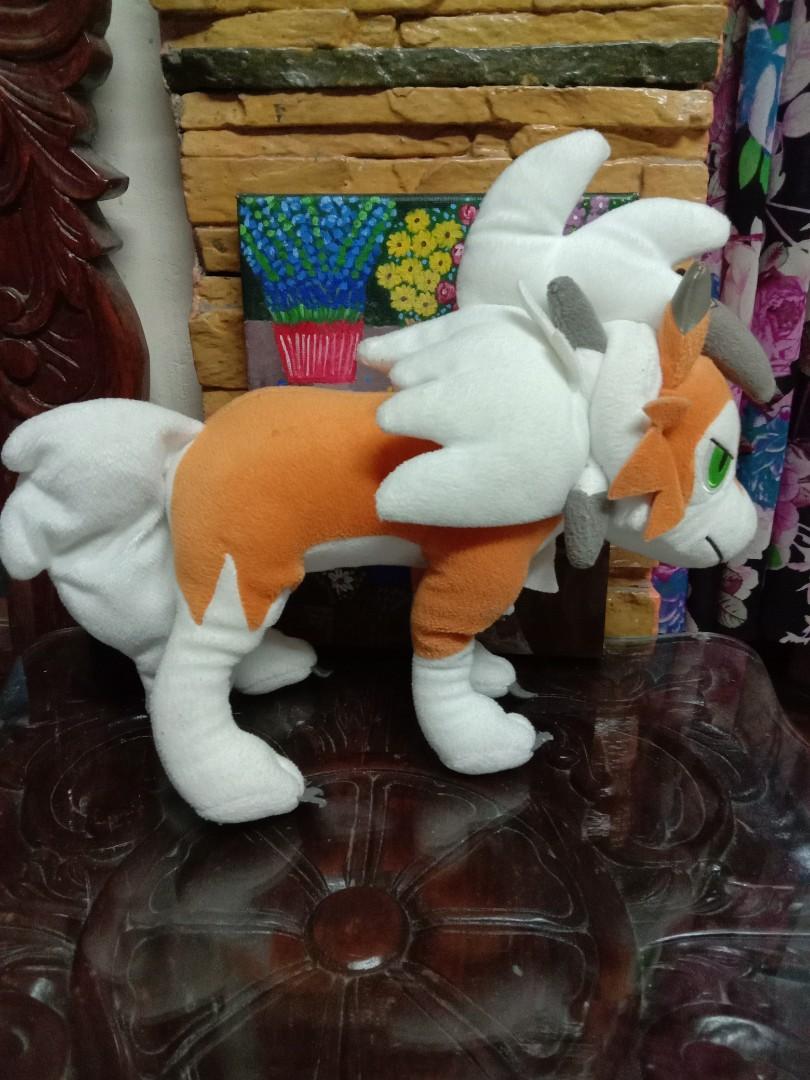LYCANROC POKEMON PLUSH, 11 INCHES, Hobbies & Toys, Toys & Games on ...