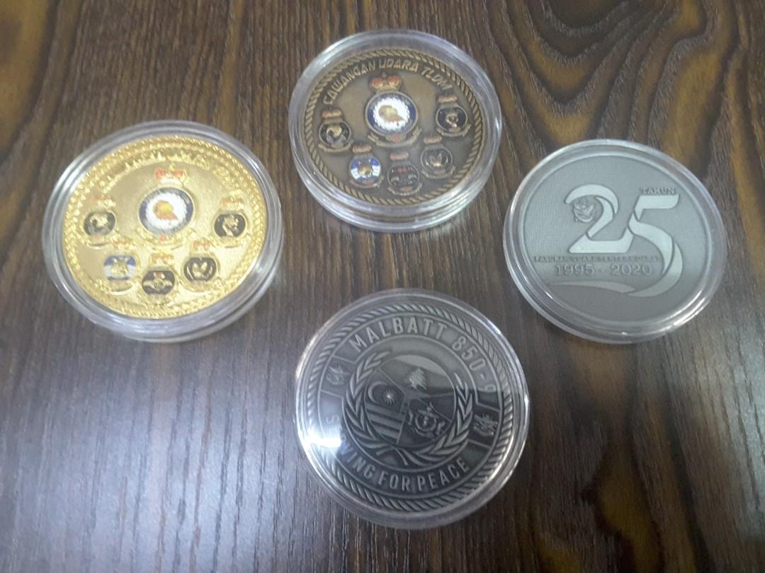 Malaysia army /military challenger coins, Hobbies & Toys, Collectibles ...