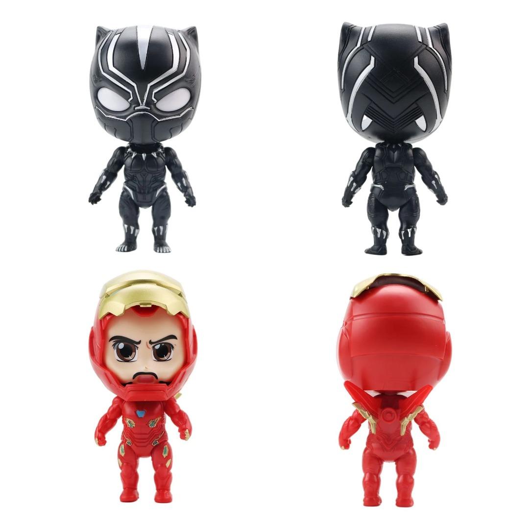 Marvel Figure Spiderman Captain America Iron Man Hulk Thor Superhero ...