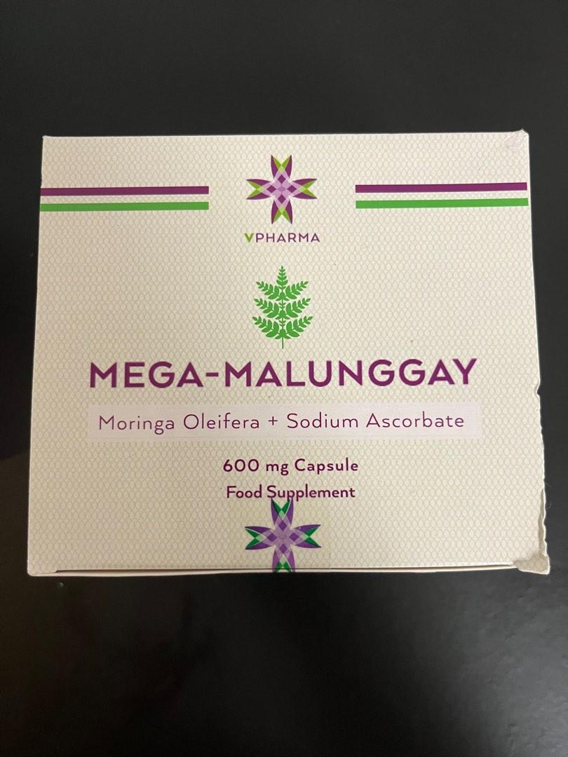Mega Malunggay (Moringa) 100s per box, Health & Nutrition, Health ...