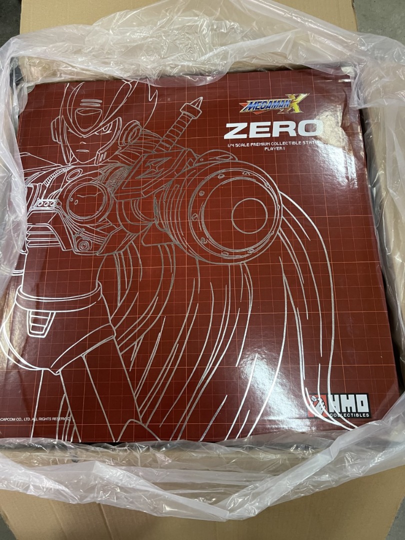 MEGA MAN X ZERO RED 1/4 SCALE STATUE, Hobbies & Toys, Toys & Games on ...