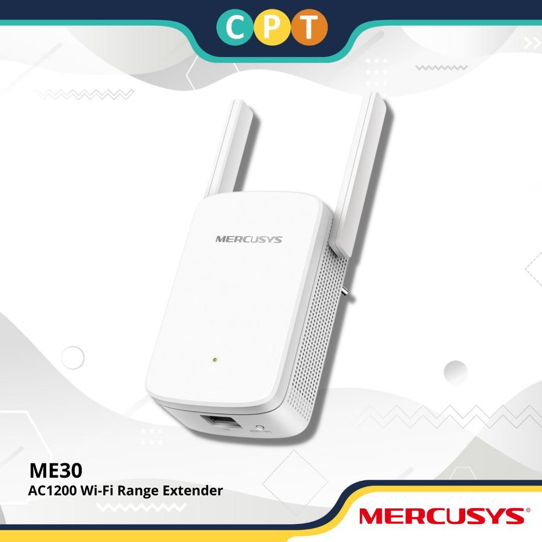 Mercusys Me30 Ac1200 Wi Fi Range Extender Mobile Phones And Gadgets Other Gadgets On Carousell