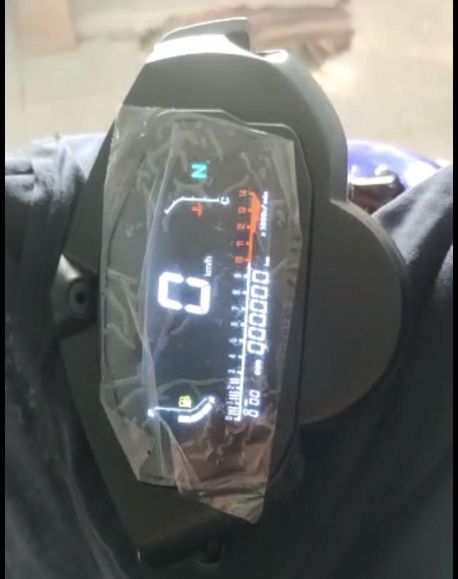 meter x1r custom digital, Motorcycles, Motorcycle Accessories on Carousell