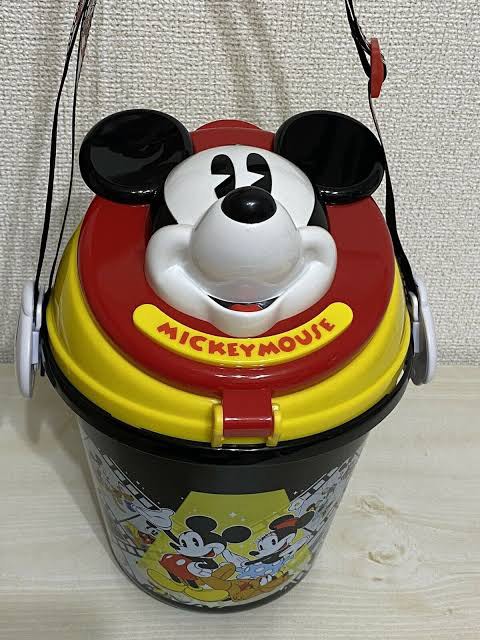 Mickey Mouse Popcorn Bucket, Hobbies & Toys, Toys & Games on Carousell