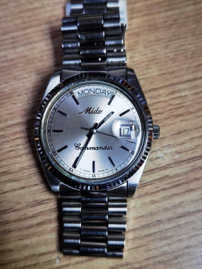 Mido commander Automatic watch, Luxury, Watches on Carousell