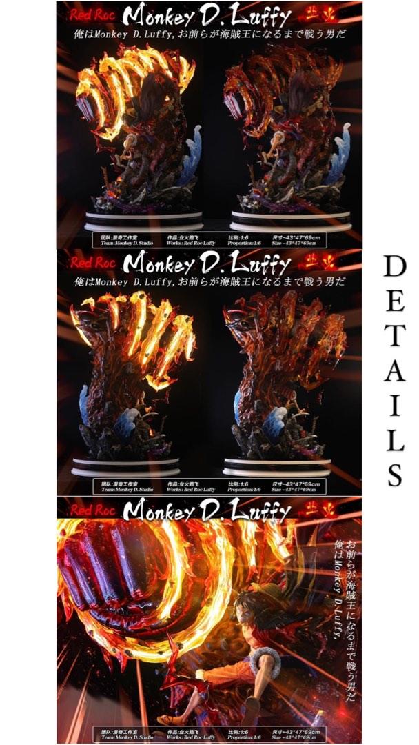 Monkey D Studio - Red Roc Luffy, Hobbies & Toys, Toys & Games on Carousell