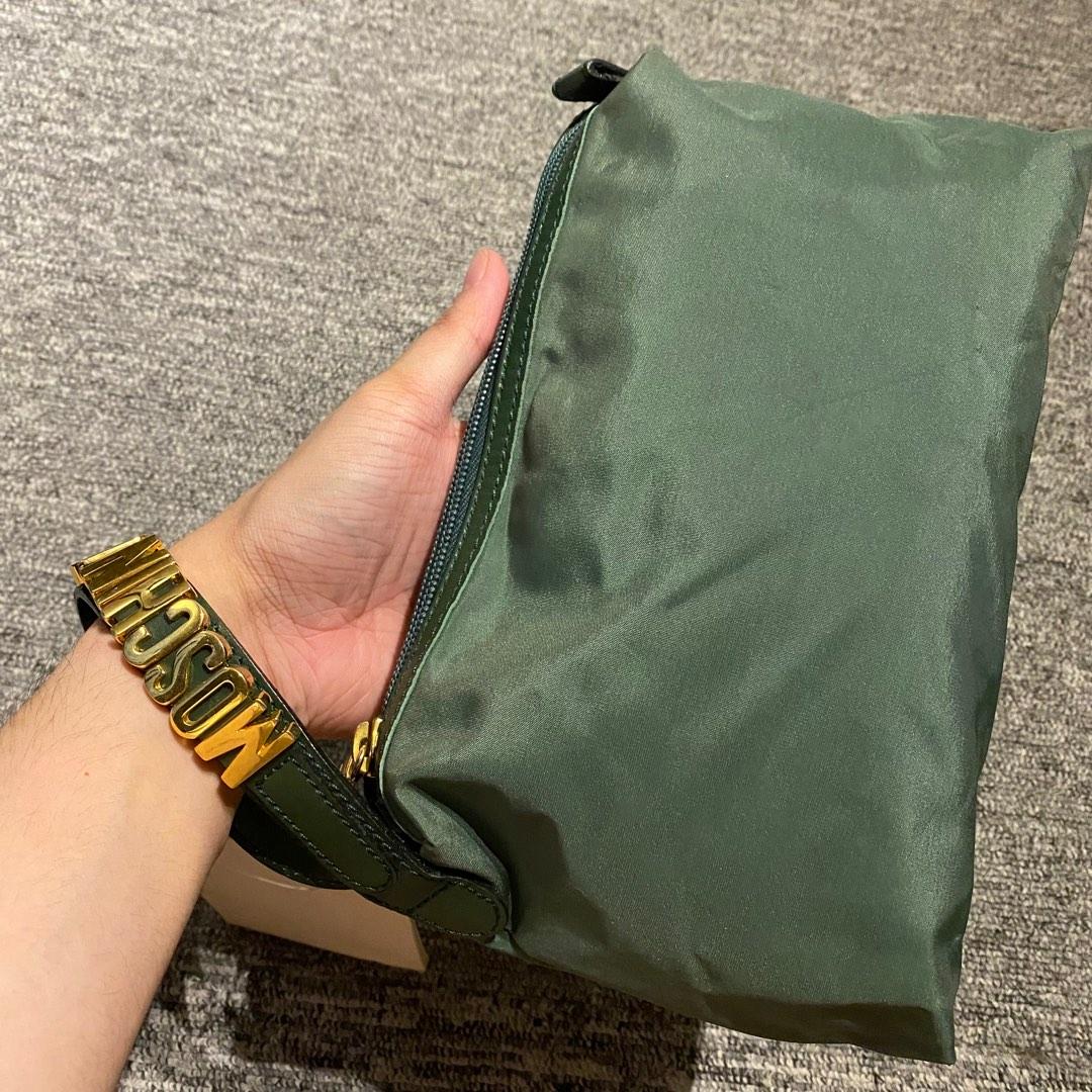 MOSCHINO Nylon Army Vanity Kit, Luxury, Bags & Wallets on Carousell