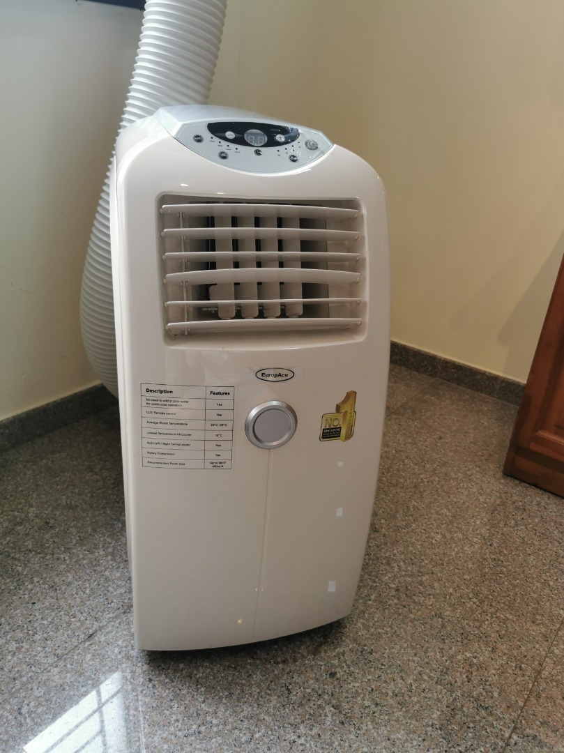 [MOVING HOUSE SALE!] Portable Air Conditioner (EuropAce EPAC 20S ...